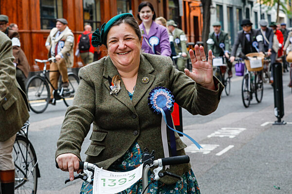 "The Tweed Run" in London
