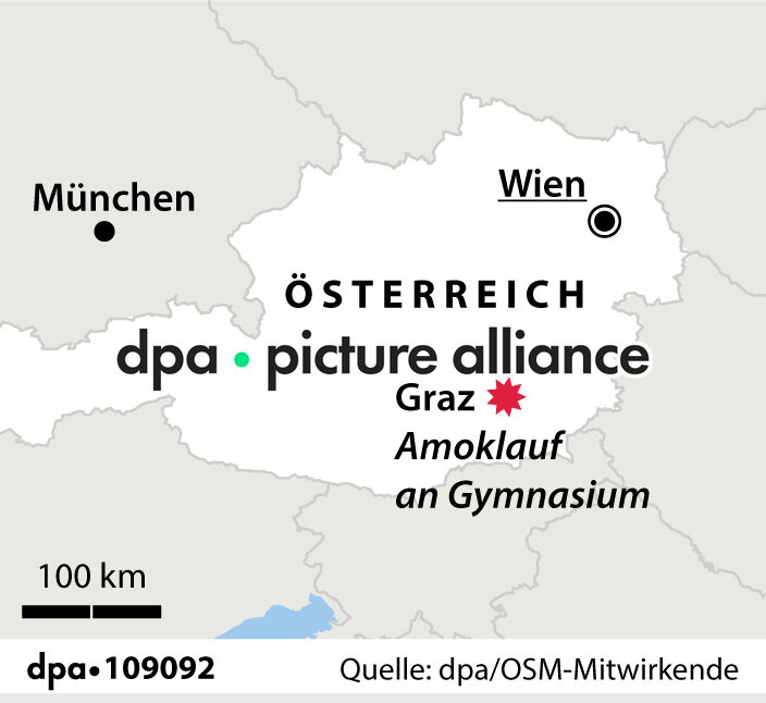 Amok attack at school in Graz