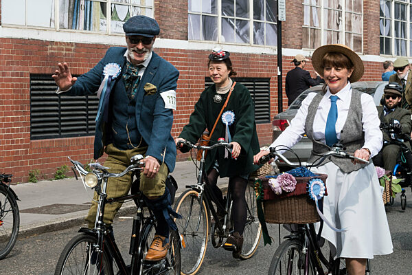 "The Tweed Run" in London
