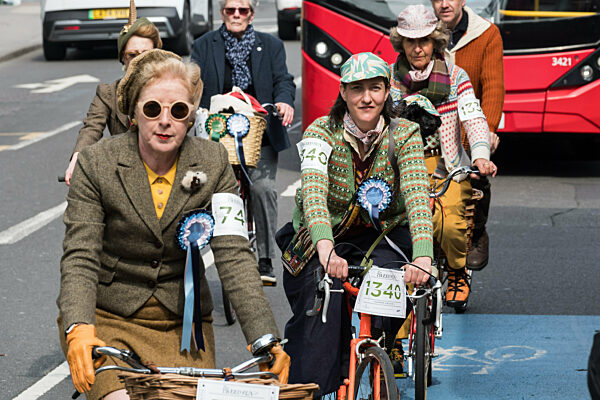 "The Tweed Run" in London