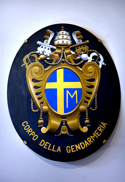 Vatican Police Badge Vatican City Gendarmerie Corps Merch & Gifts For