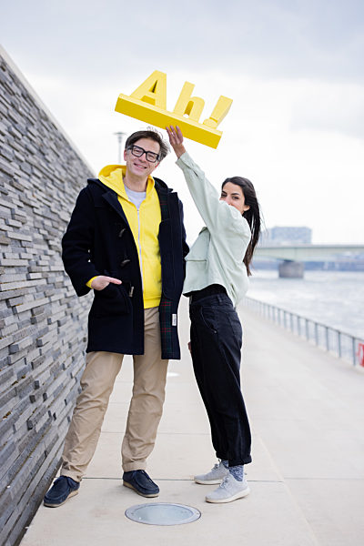 Photo shoot with Clarissa Correa da Silva and Ralph Caspers